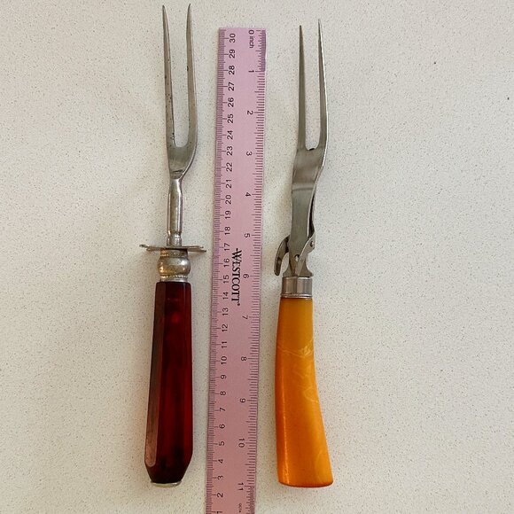 Dining | 2 Antique Meat Carving Serving Forks | Poshmark